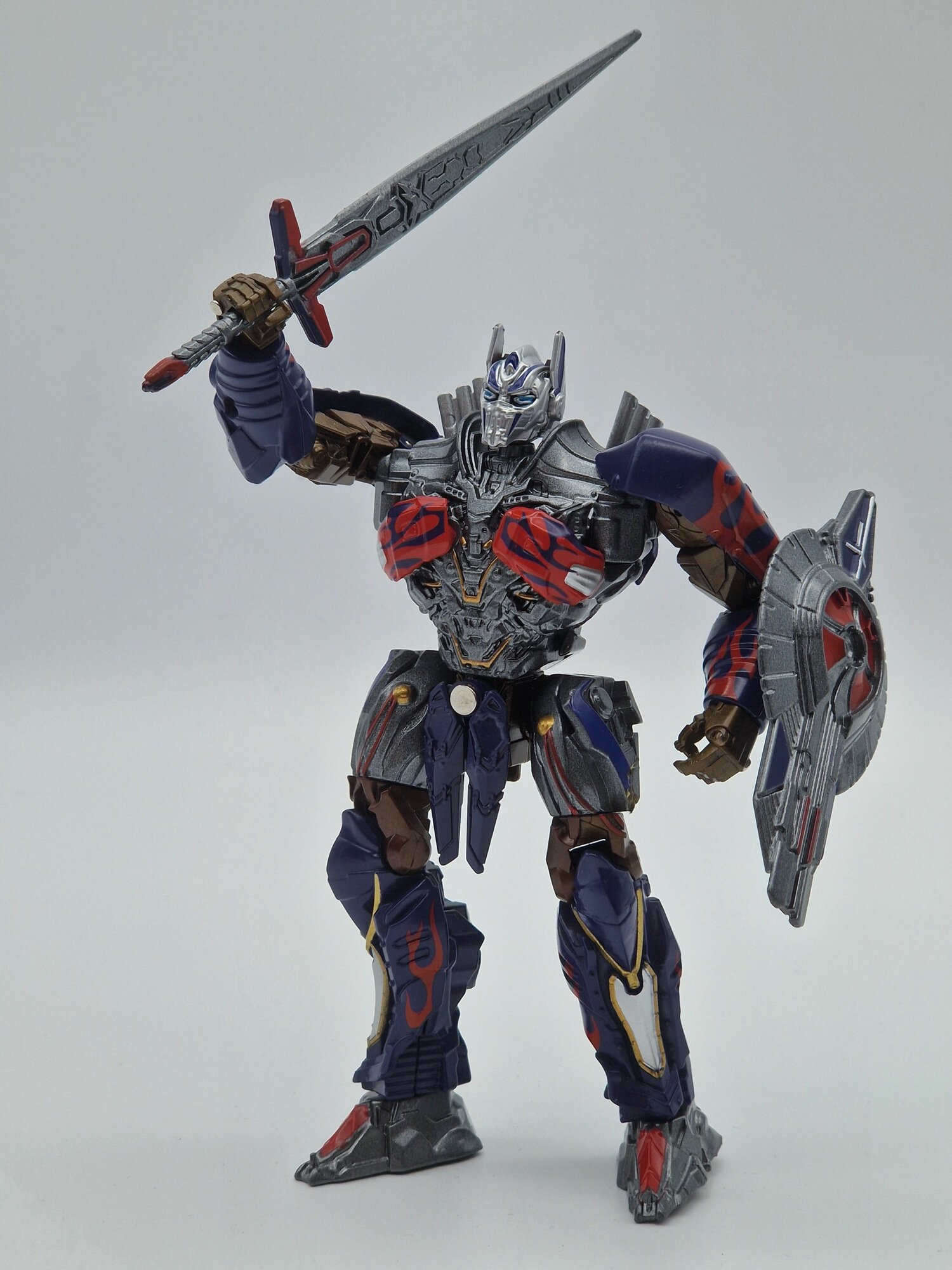 Оптимус Прайм игрушка фигура из металла Optimus Prime 12см