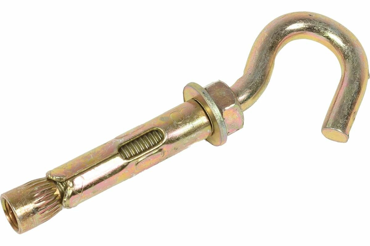 Анкерный болт с крюком Качественный крепеж 8х40 25 шт 0300043 КЧ