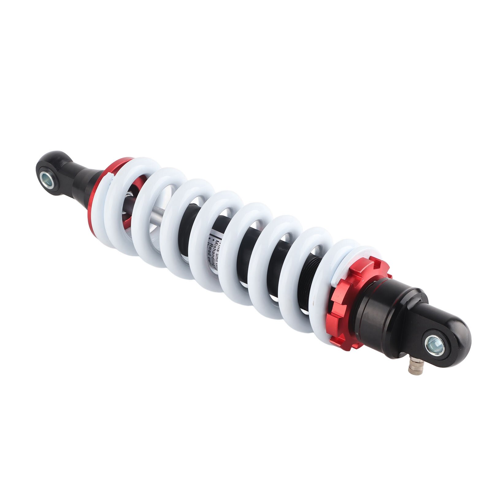 Амортизаторы для мотоциклов 320мм/12.6дюйма регулируемые с круглым головкой для внедорожных автомобилей , цвет белый + черный, материал алюминий + железо, 1 шт.