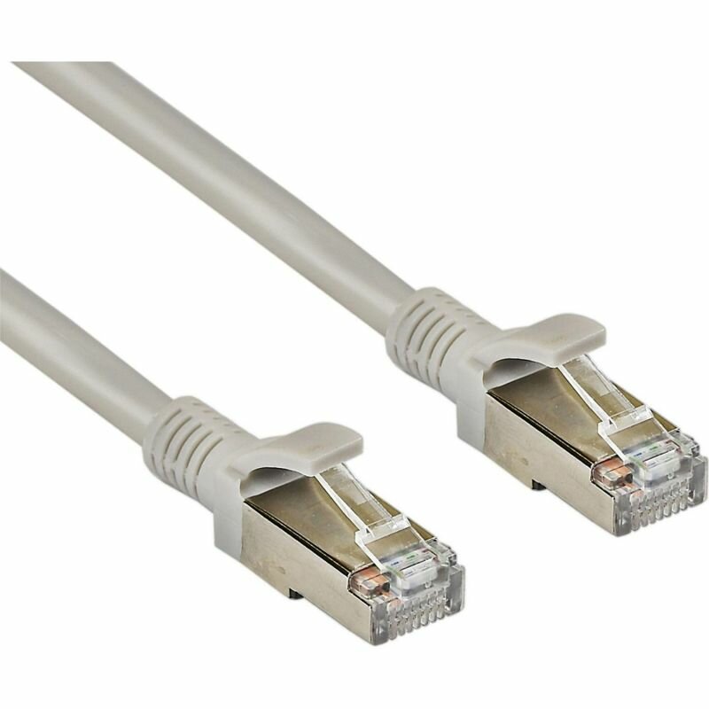 Патч-корд ExeGate FTP-RJ45-RJ45-C5e-3M-GY(), FTP/cat.5e/3м/серый