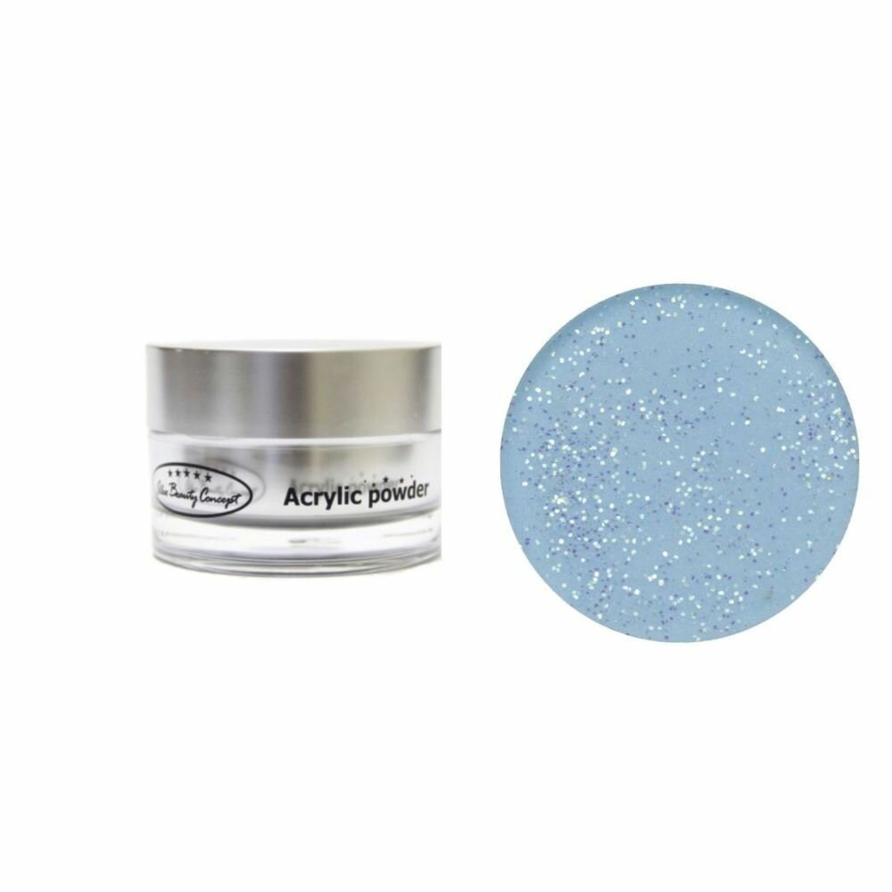 Alex Beauty Concept Цветная акриловая пудра, 5 гр, цвет голубой 53412