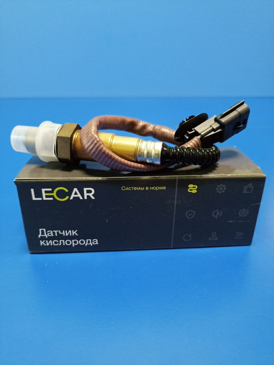 Датчик кислорода "LECAR" Renault Duster 11->, Fluence 10->17, Kaptur 16-> 2.0i (до катализатора)