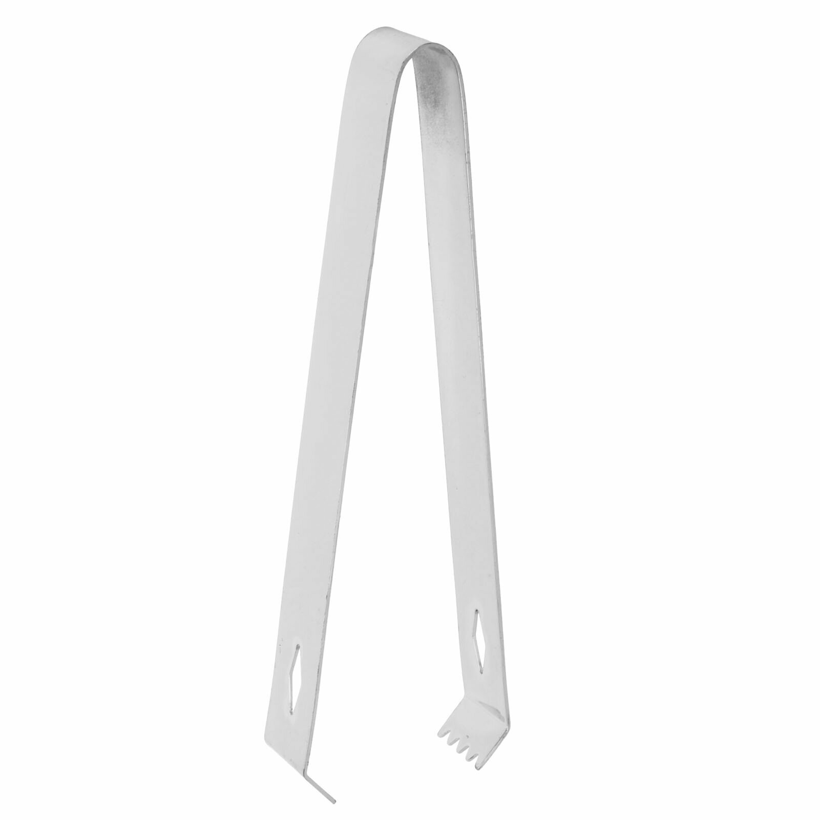 Щипцы для коктейлей, утолщенные ромбические щипцы из нержавеющей стали для еды, кубиков льда и сахара, для бара, зеркальное отражение