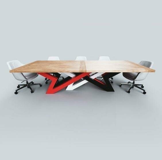 Конференц-стол для переговоров, промышленный дизайн Джони, 220*120 см