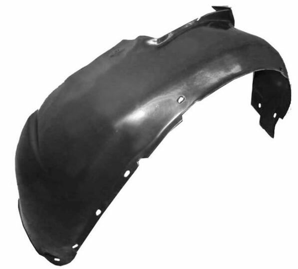 Подкрылок SAT 1U0809962C, для Skoda Octavia II 97-10, передняя ось, левая, черный