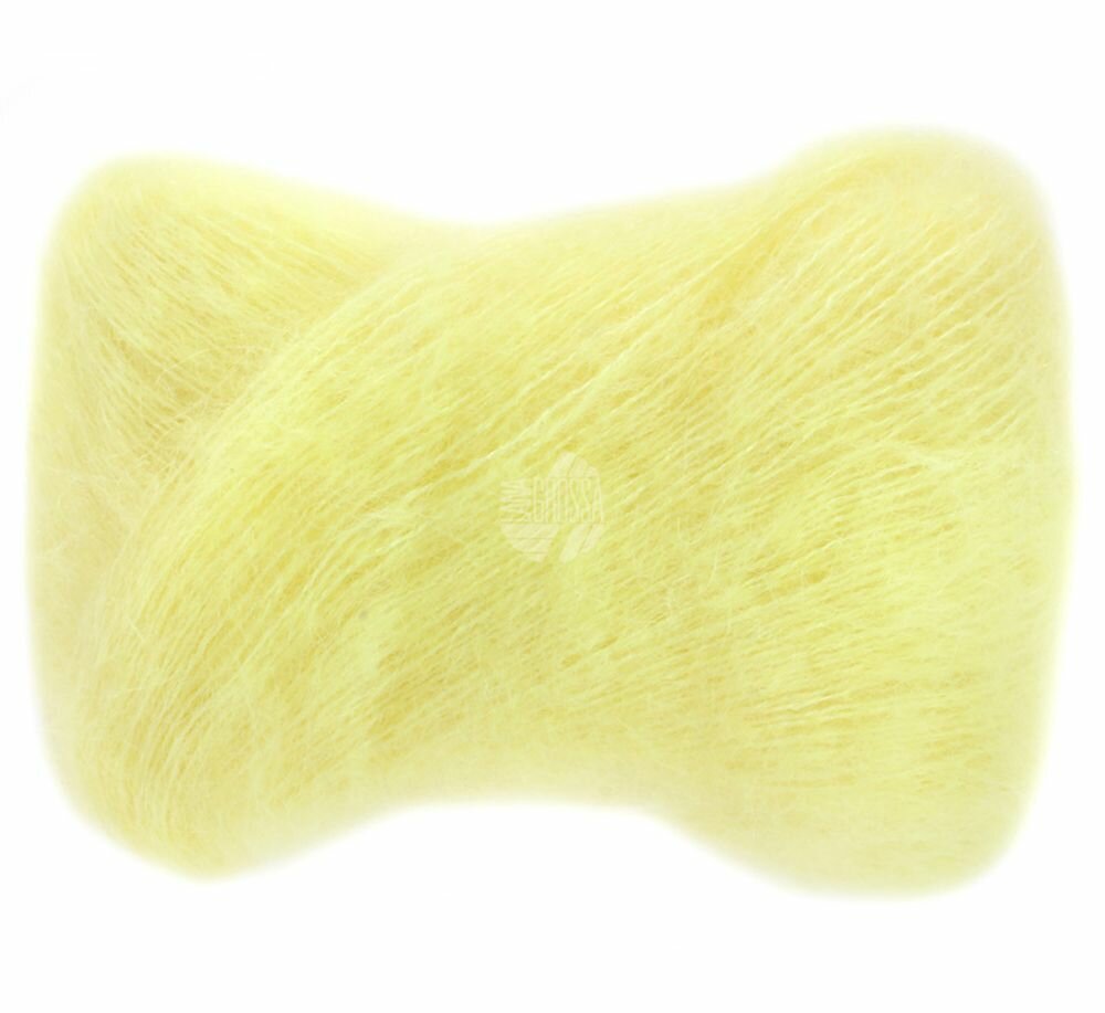 Пряжа для Вязания Lana Grossa Setasuri (07 Zartgelb) 5 мотков по 25 г/212 м