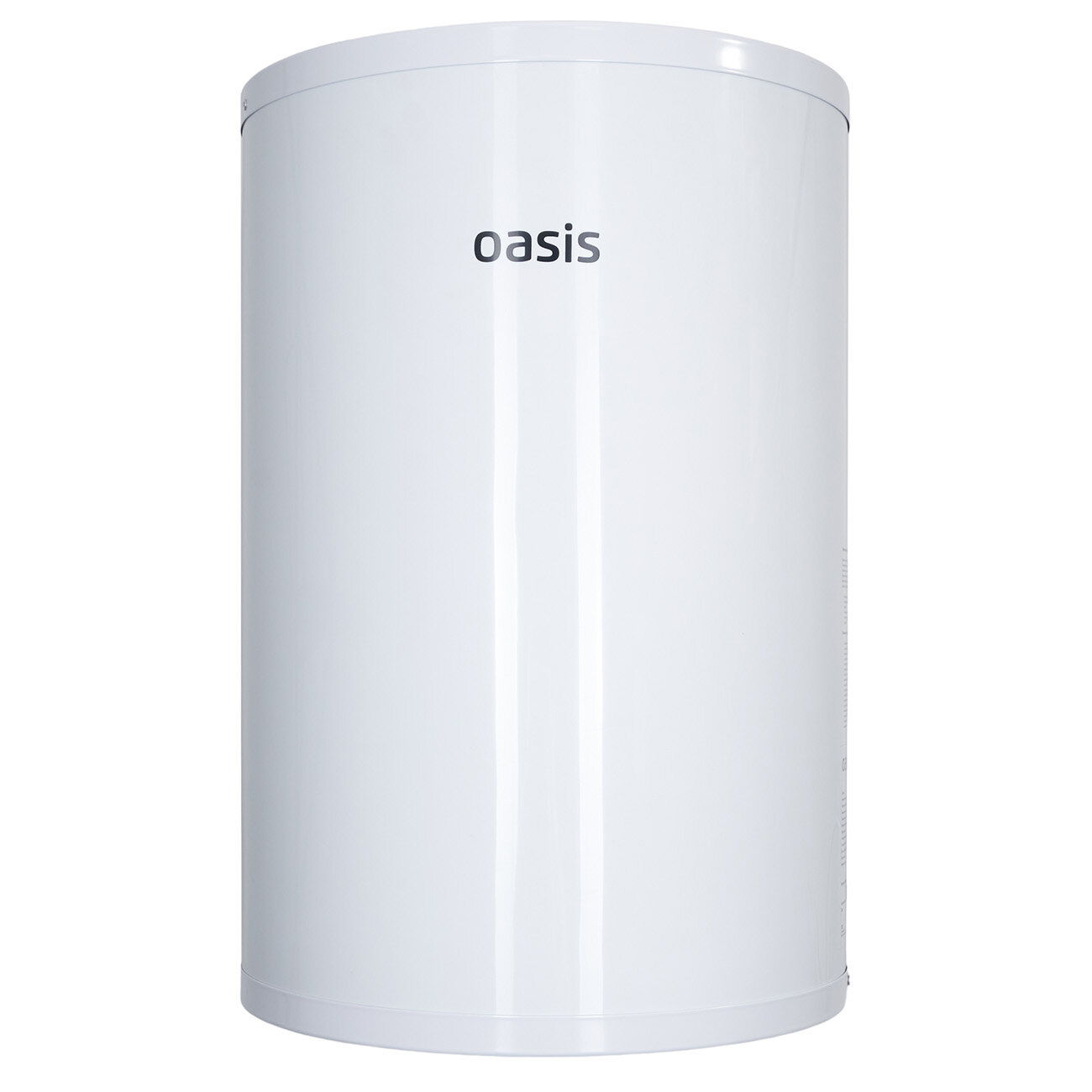 Электрический водонагреватель OASIS AS-30, нержавеющая сталь, 30л