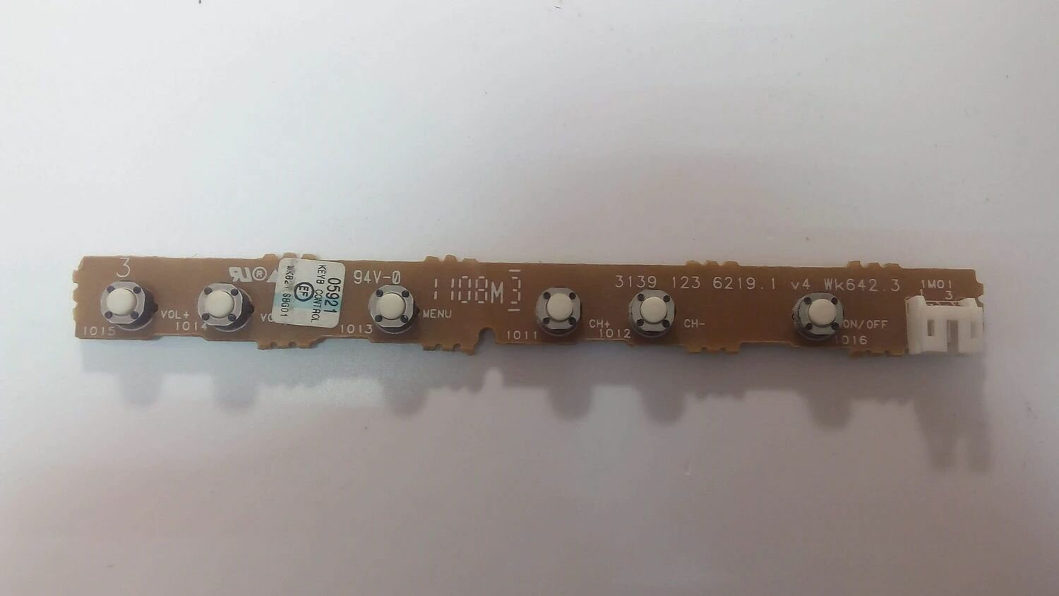 2 Плата кнопок 3139 123 6219.1 v4 WK642.3 для 42Pfl5322S/60 Lcd Телевизор Philips Плата управления арт. 9813