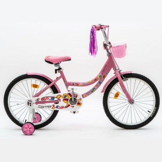 Подростковый велосипед Zigzag 20" FORIS розовый