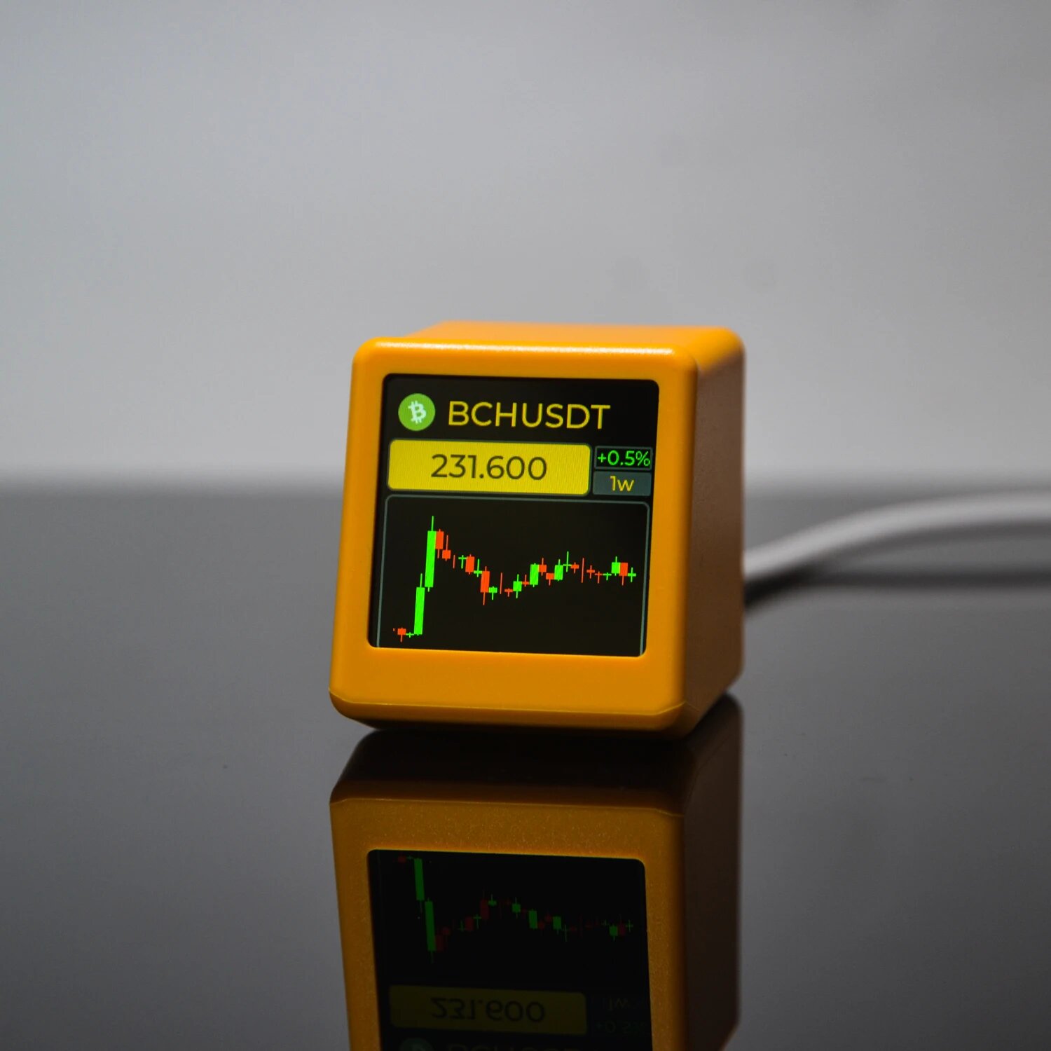 GEEKMAGIC МалаТВ про Bitcoin часы