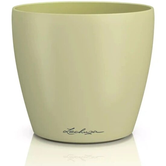 Кашпо Lechuza Классико Колор Деко 14, 15.2 см, светло-зеленый (16683)