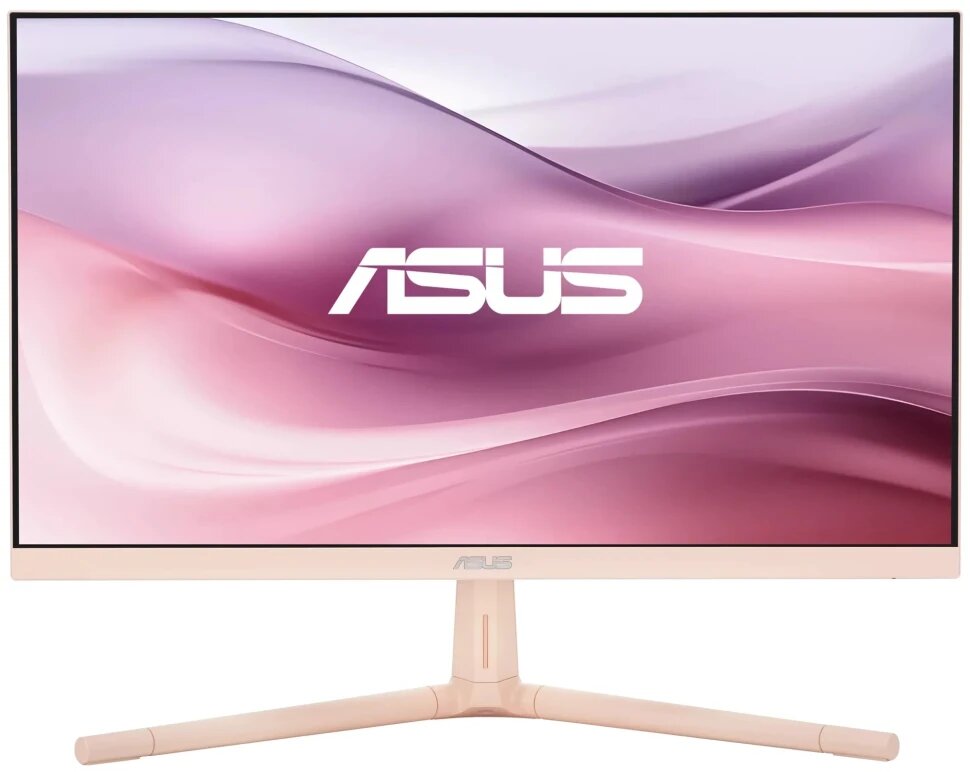 23.8" Монитор ASUS VU249CFE-P, 1920x1080, 100 Гц, IPS, 1300:1, 250 Кд/м², розовый