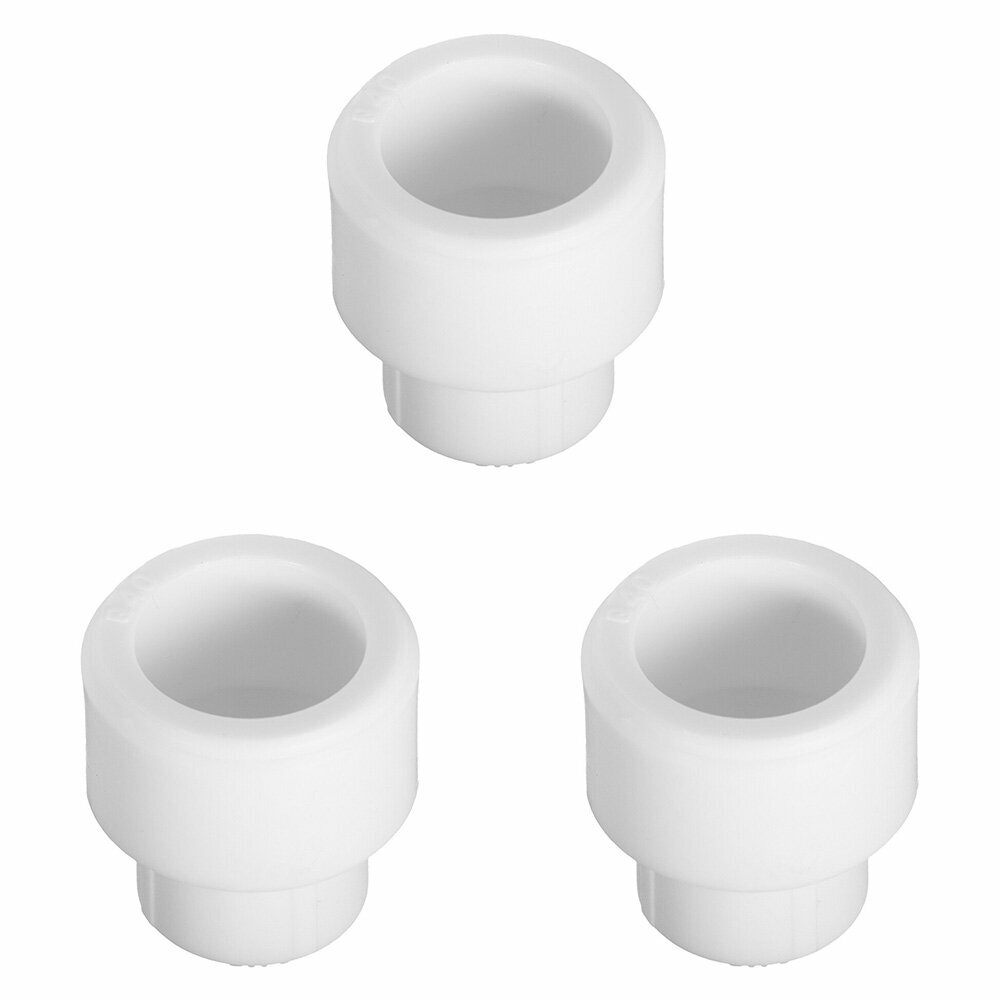 Муфта полипропиленовая переходная 40 х 20 мм (3 шт.)