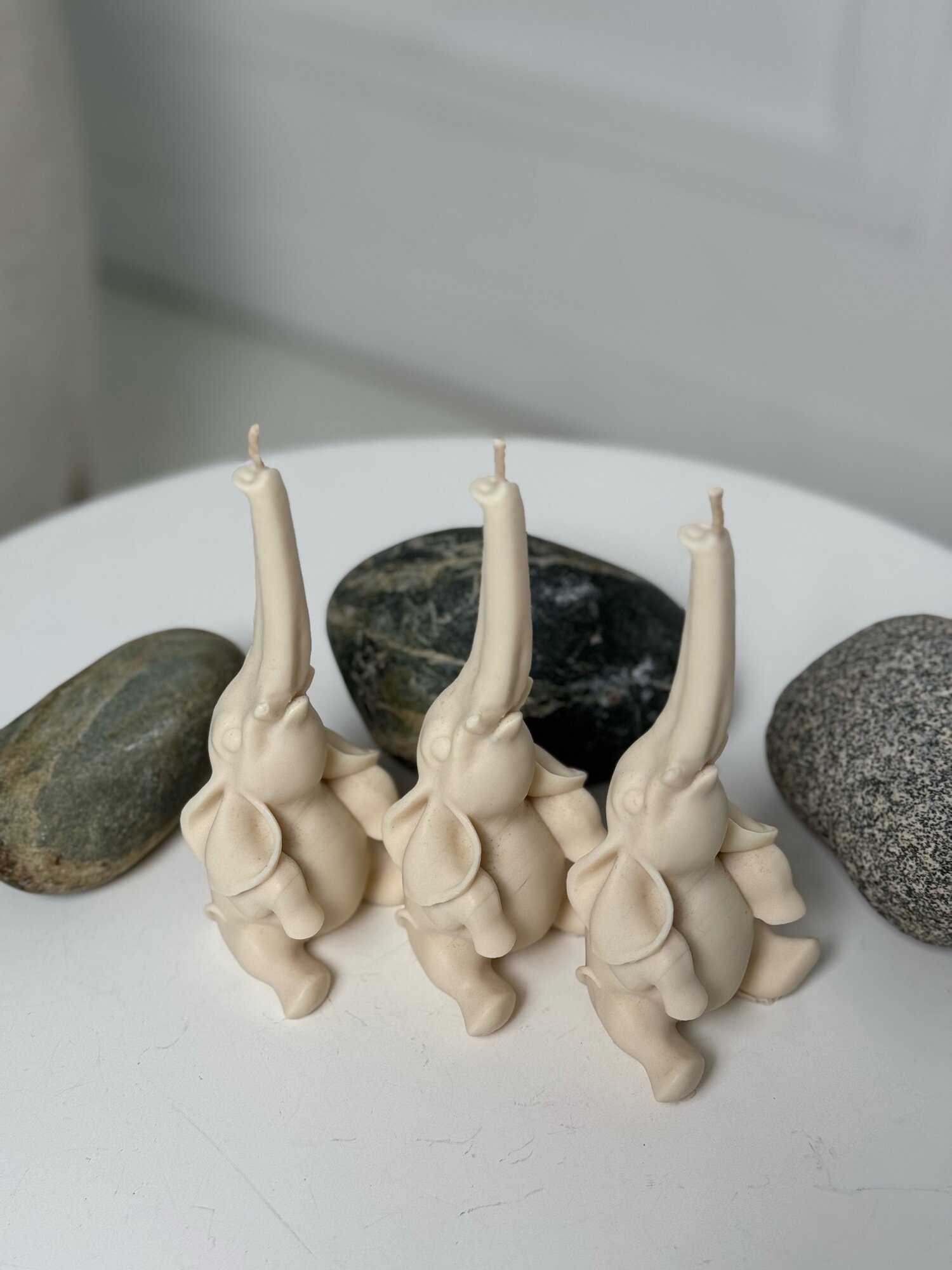 Силиконовая форма для свечей Слон. Силиконовый молд для мыла, свечей, гипса