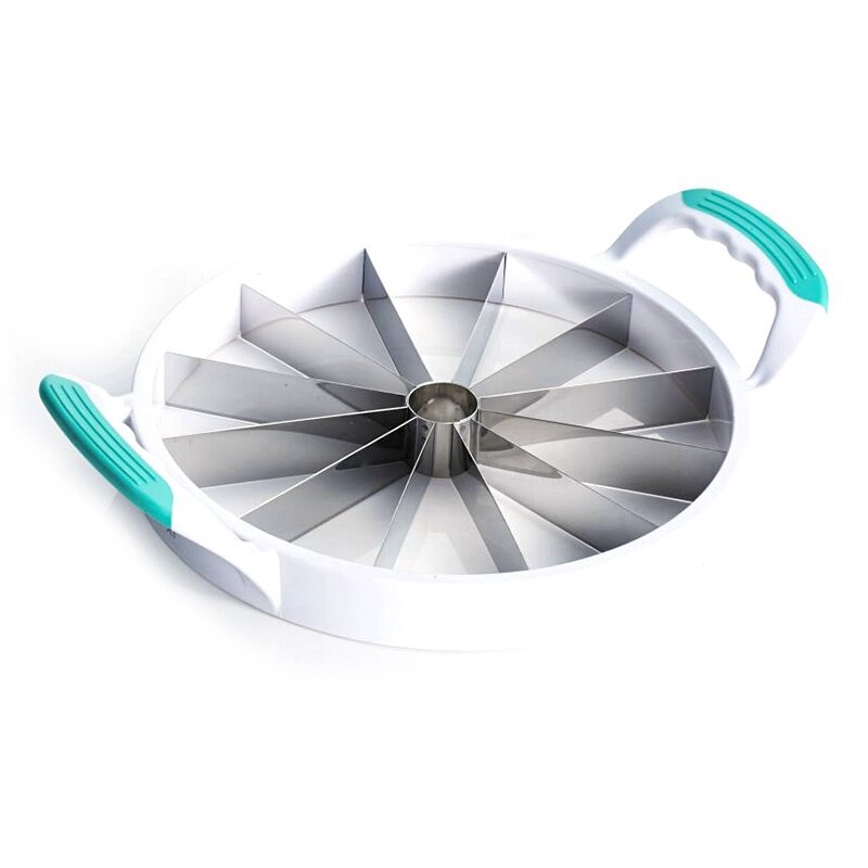 Арбузный слайсер большой из нержавеющей стали фруктовый канталуп дыня слайсер катушка для чистки подходит для домашней кухни