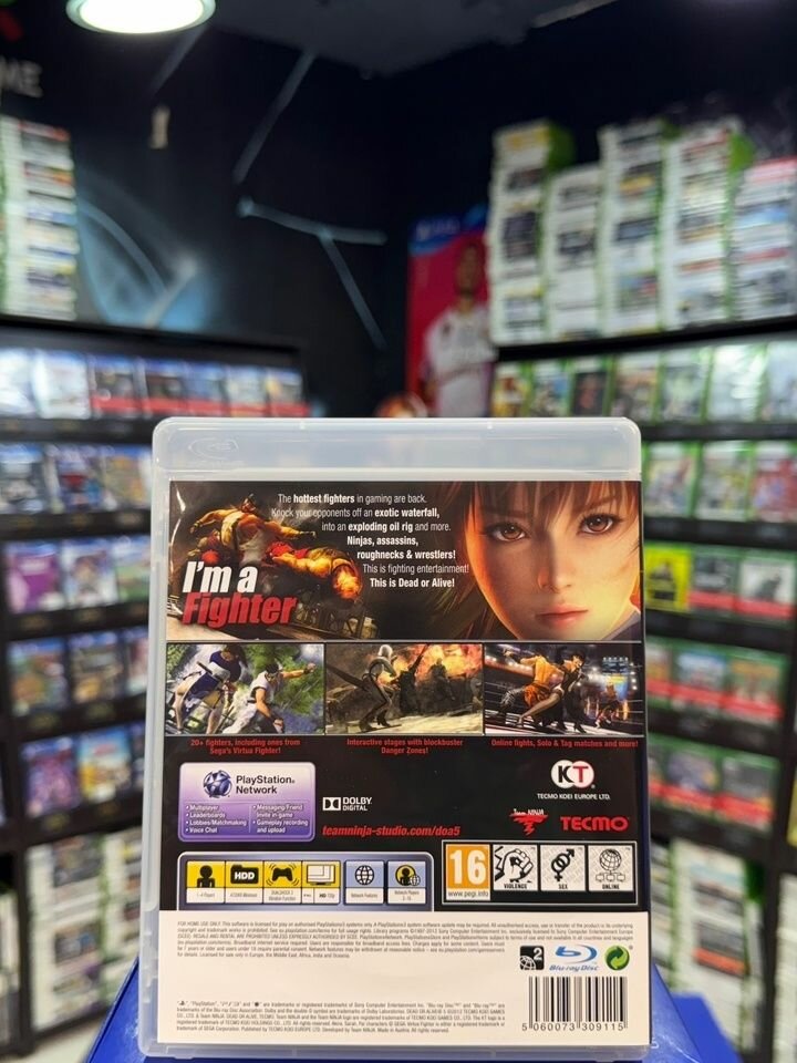 Игра Dead or Alive 5 PS3 (Box) — фото 1