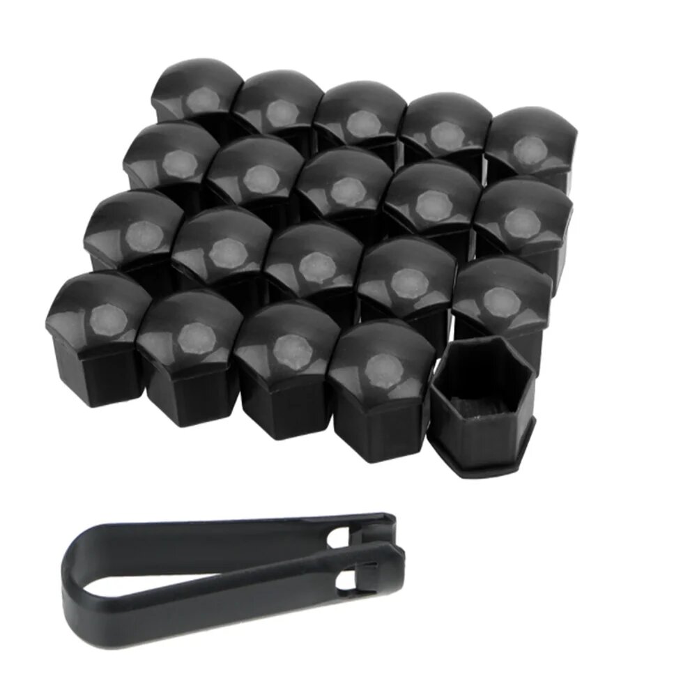 17 19 21 мм автомобильная винтовая крышка для Volkswagen VW Golf 5 6 7 JETTA PASSAT B5 19mm, черный