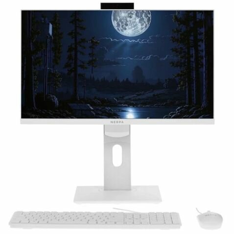 23,8" Моноблок NERPA SAIMAA I242-121L (I242-124L165202WKM) белый - 1920x1080, IPS, Intel Core i5-12400, ядра: 6 x 2,5 ГГц, 16 ГБ, SSD 512 ГБ, Intel UHD Graphics, Windows 11 Pro