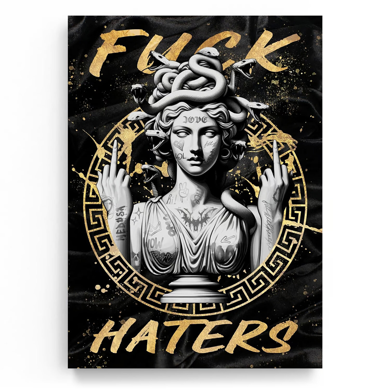 Картина на стену для интерьера - "античность, Боги Греции", 30х40 см.