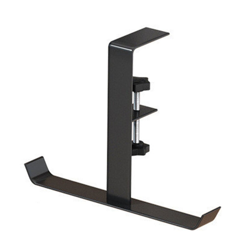 Крючок для подвешивания под столом-черный-1 упаковка