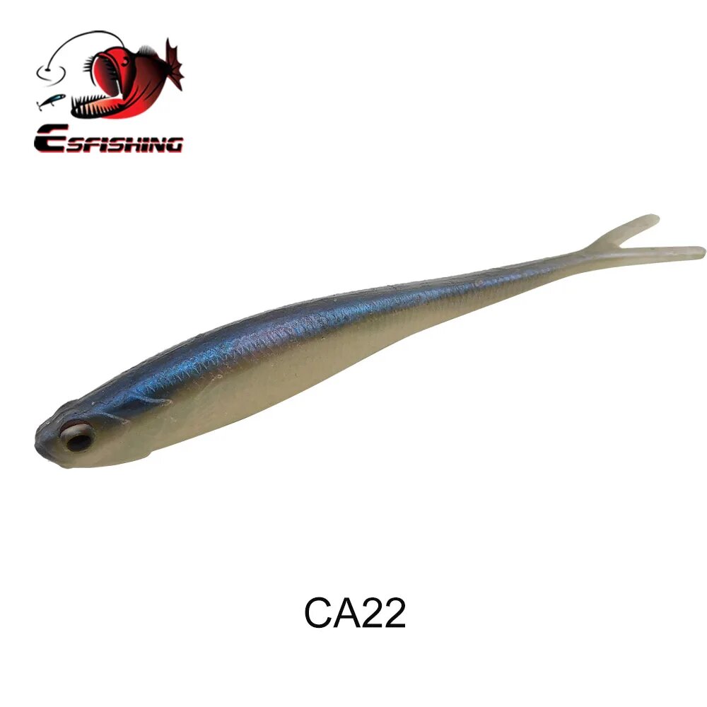 KESFISHING Леurre Souple Real Shad 130 мм (6 шт.) CA22
