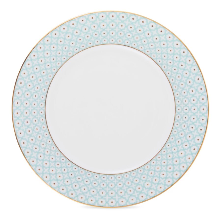 Тарелка десертная Decor de table Бирюза 16 см, фарфор костяной