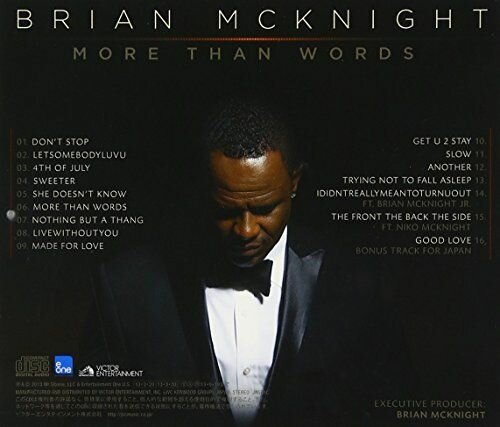 Диск Brian McKnight - MORE THAN WORDS +bonus (1 CD)