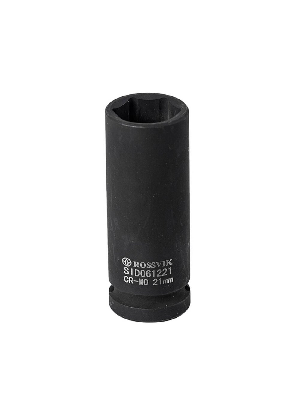 Головка торцевая ударная 1/2" (21) "Rossvik" (высокая, 6 граней)