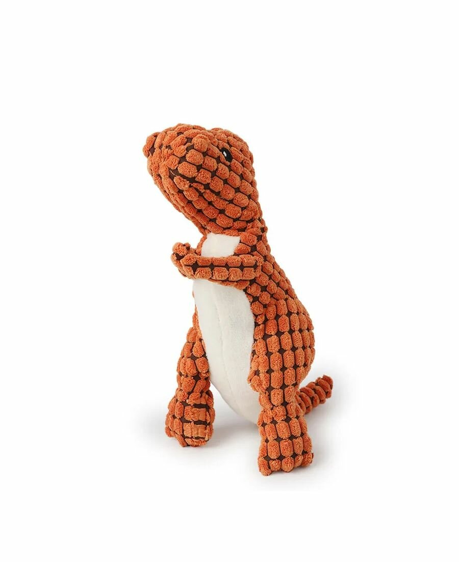 Мягкая игрушка "Динозавр" 32 см. для собак с пищалкой