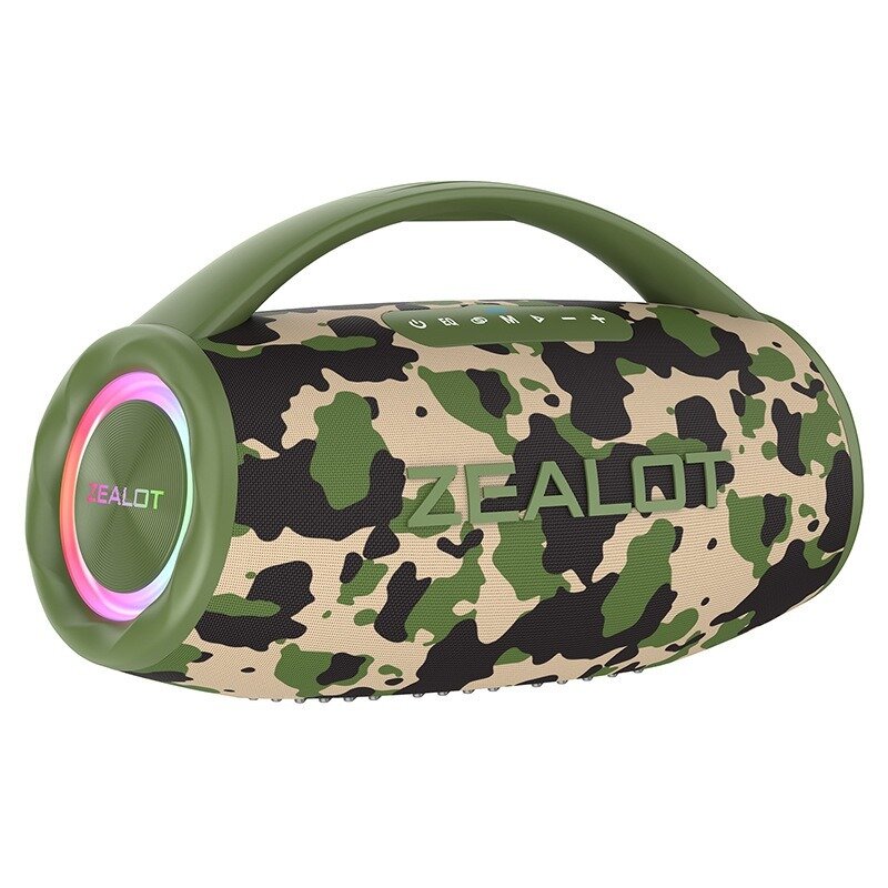 Громкая Bluetooth колонка 80 Вт с басом, подсветкой, портативная, беспроводная, водонепроницаемая, для улицы