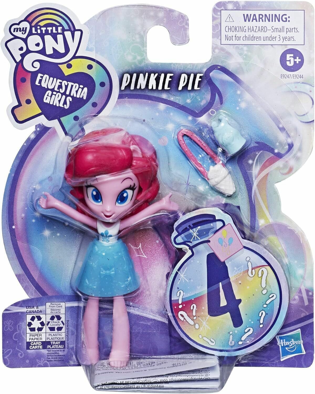 My Little Pony Equestria Girls Мода- S1 MLP Подарок для девочек в виде маленькой скульптуры