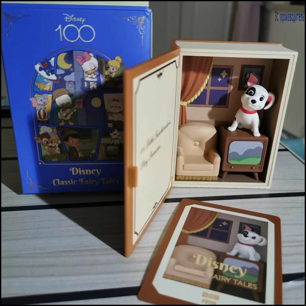 Коллекционные куклы, POP MART, Disney100, слепые коробки Classic Fairy Tale Collection, фантазийные подарки ручной работы(mystery box)