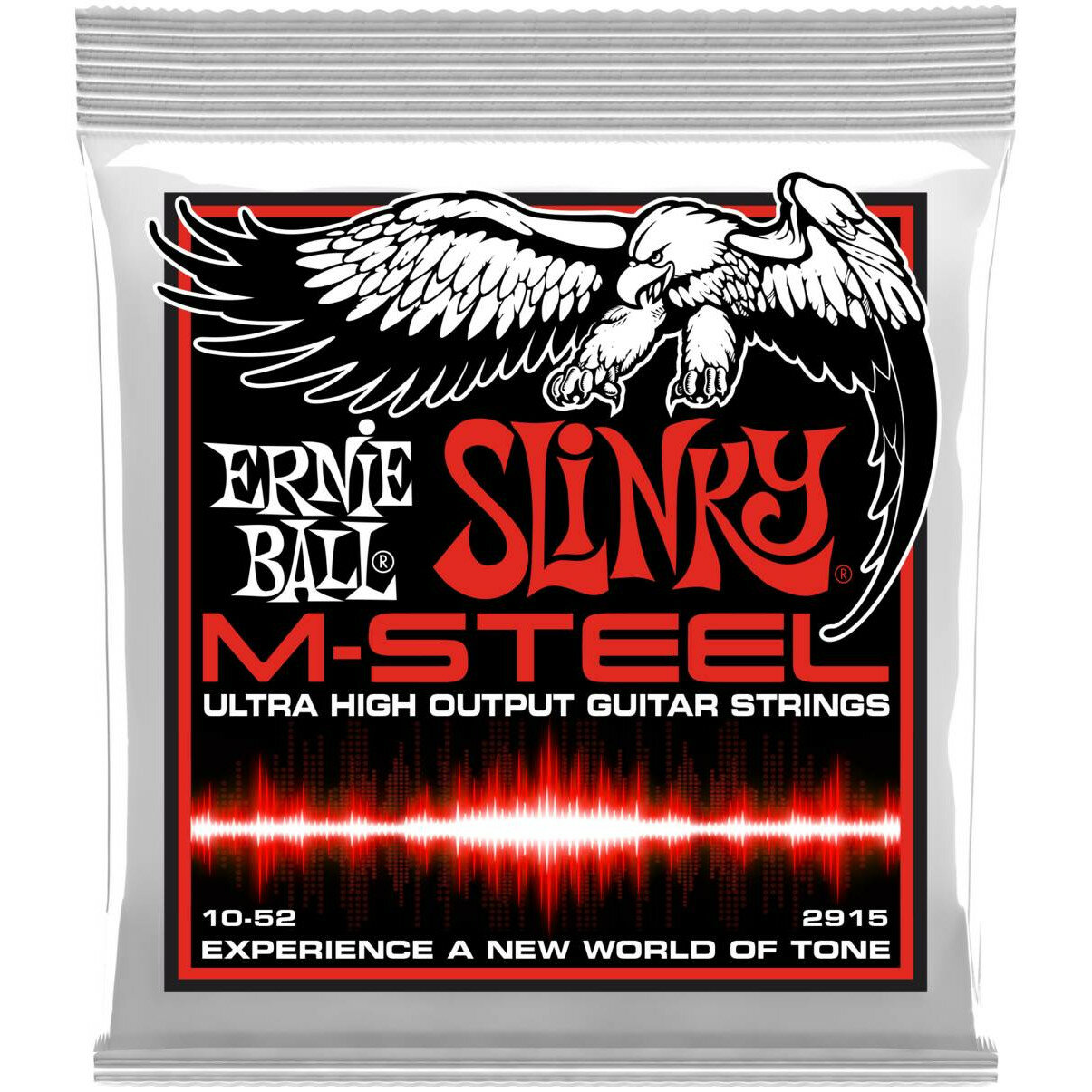 Струны для электрогитары Ernie Ball 2915 M-STEEL STHB Slinky