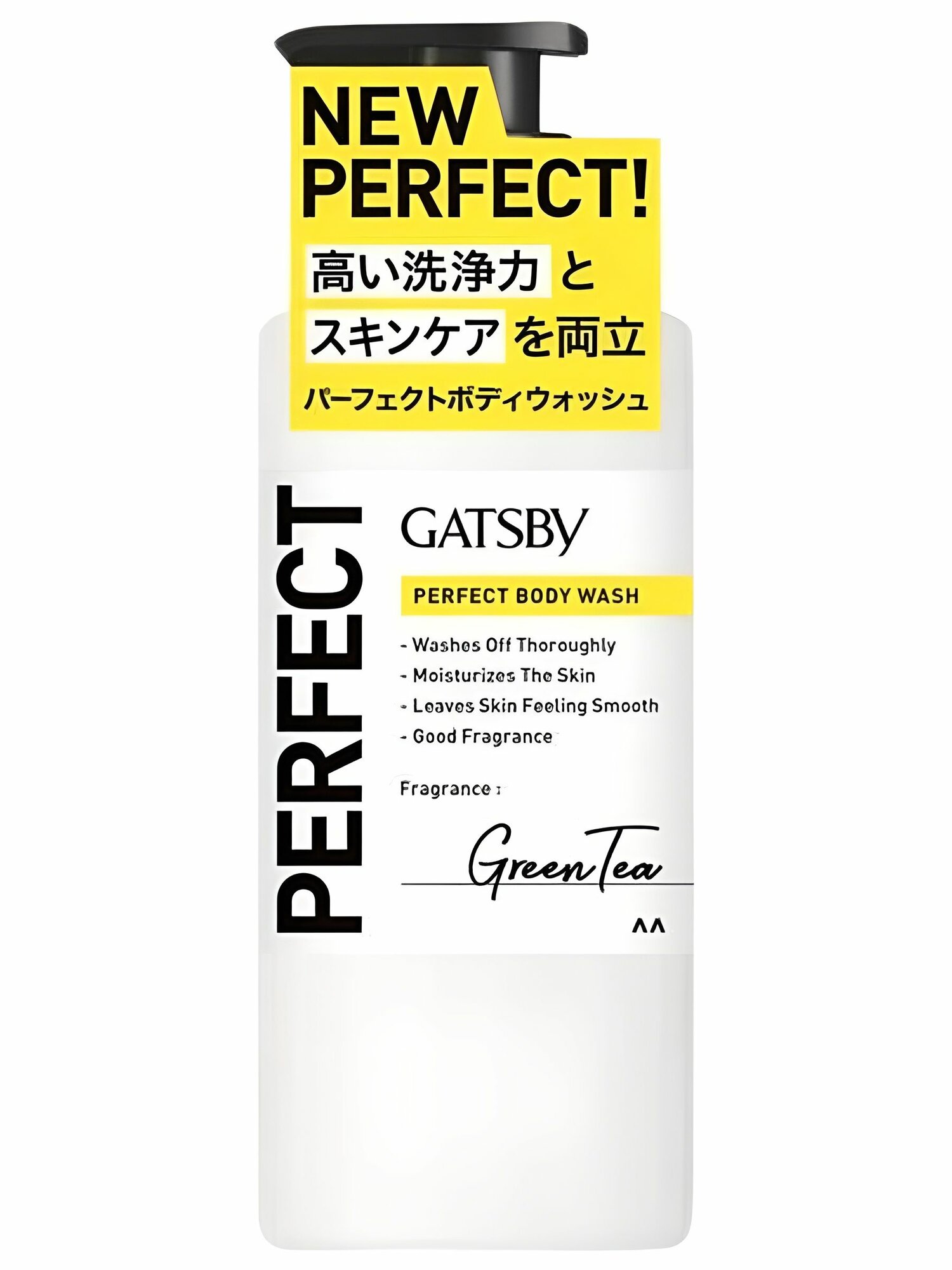 Mandom Gatsby Гель для душа увлажняющий с ароматом зелёного чая, 380 мл, Япония