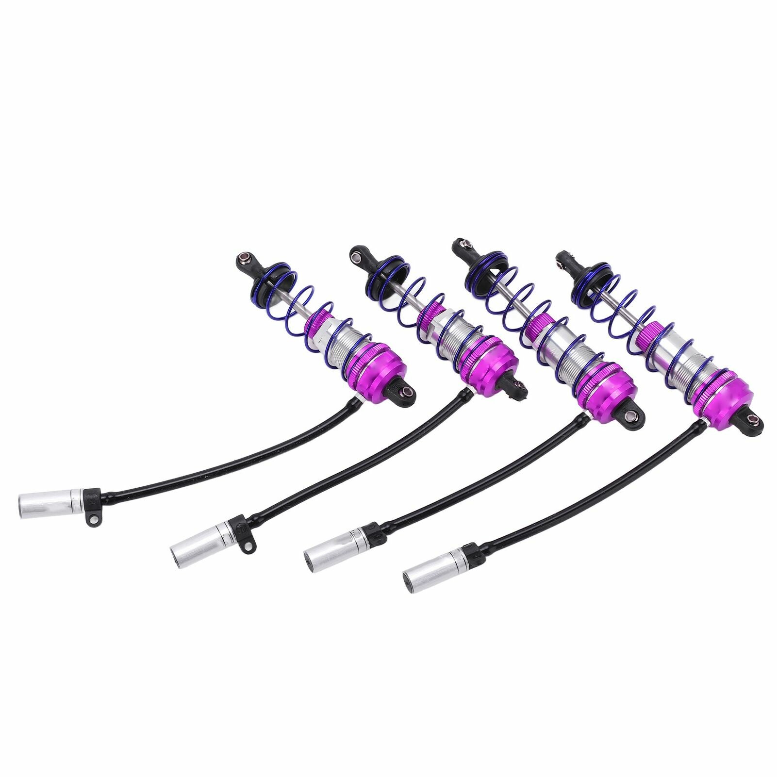 Шт. амортизатор 92 мм спереди 105 мм сзади масляный регулируемый демпфер подвески для 1/10 RC CarPurple