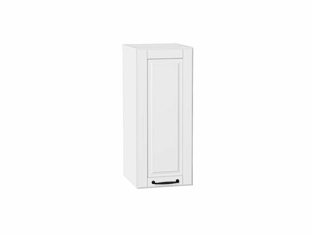 VVT Кухонный Шкаф верхний с 1-ой дверцей Дублин Белый, Special White, 720, 300, каркас ЛДСП Белый, фасад МДФ Special White, 716*300*318