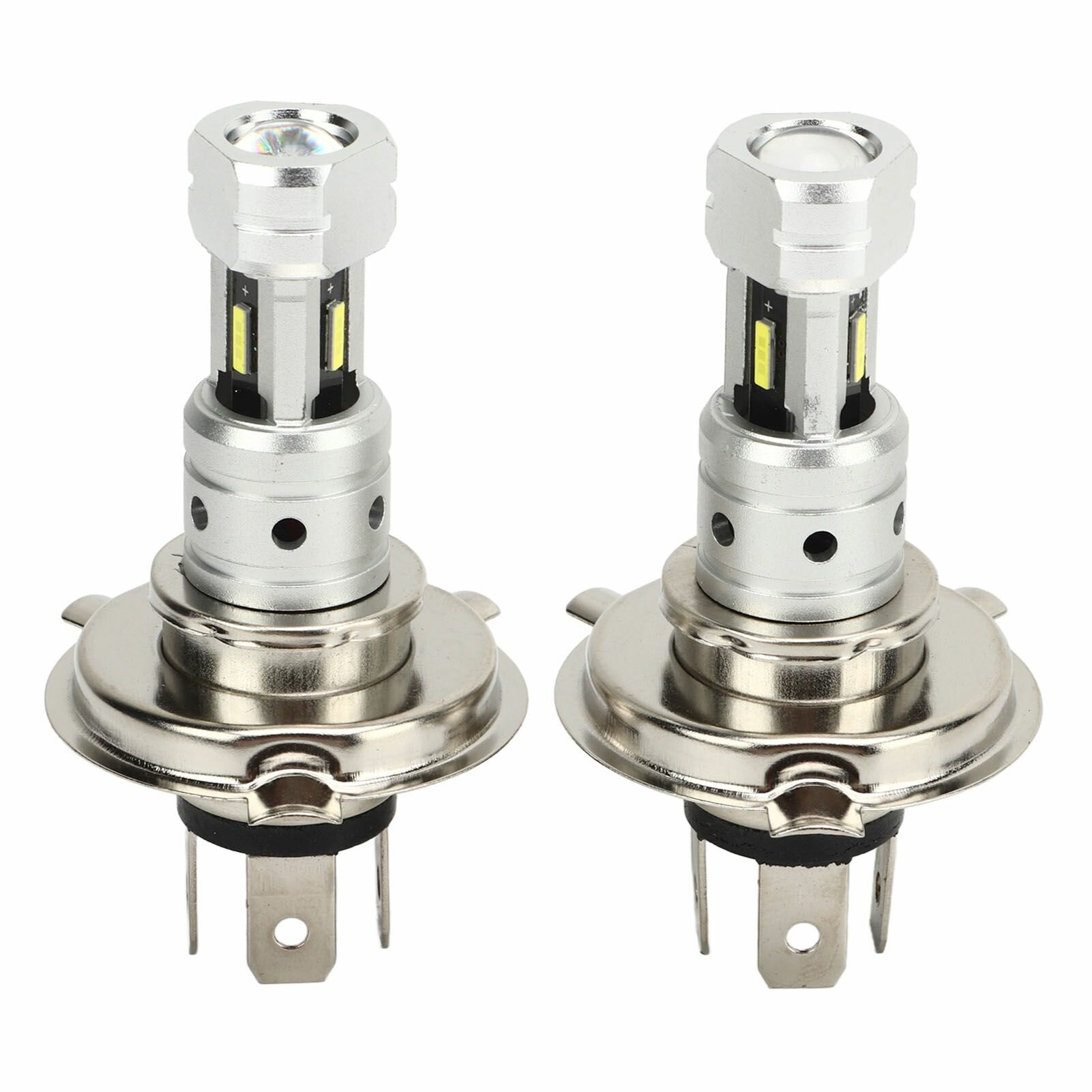 Универсальные светодиодные фары H4 (пара белых)