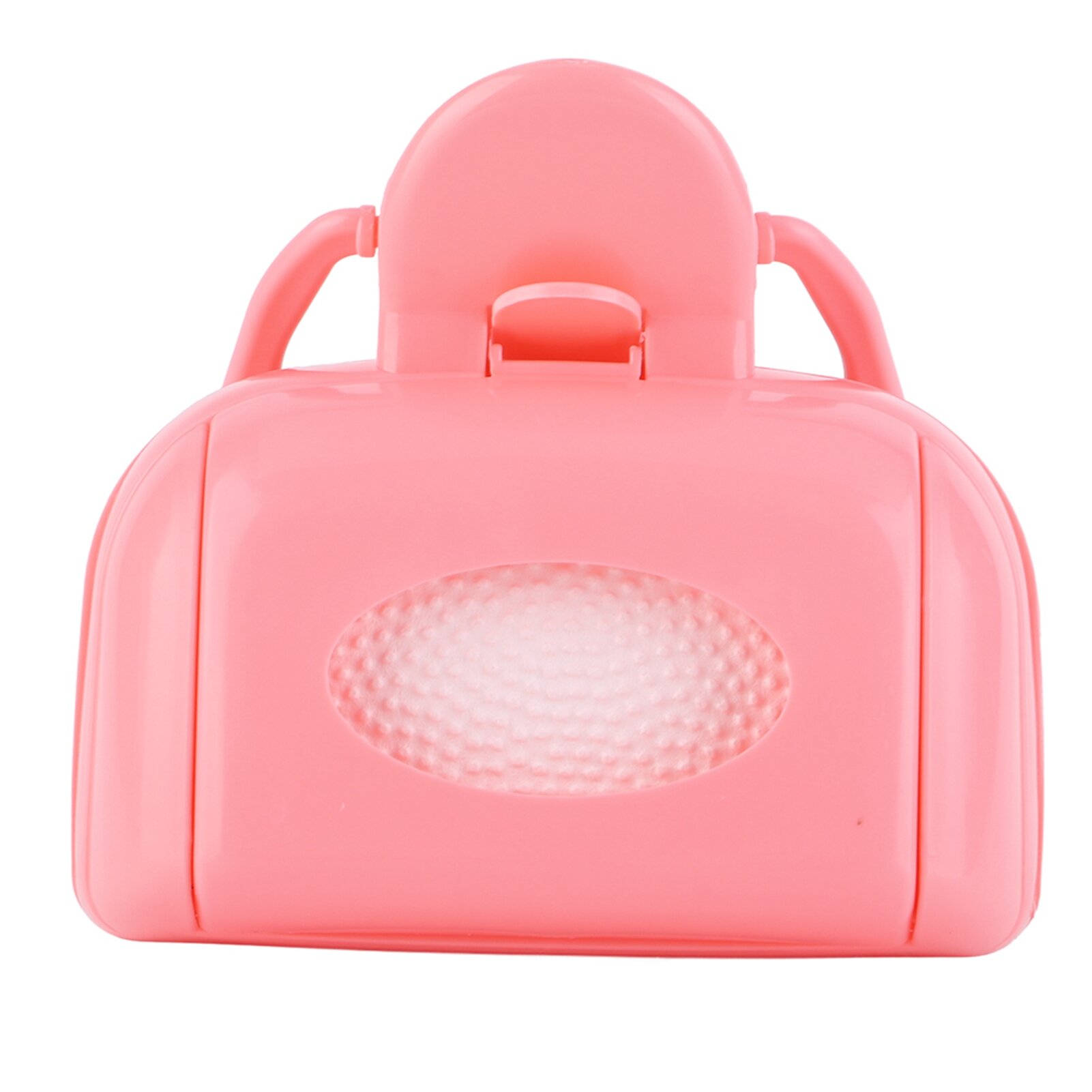 Pets Pooper Scooper Bag Pick Up Dog Faeces Outdoor Animal Waste Cleaning Picker ToolHandle Type (Pink)