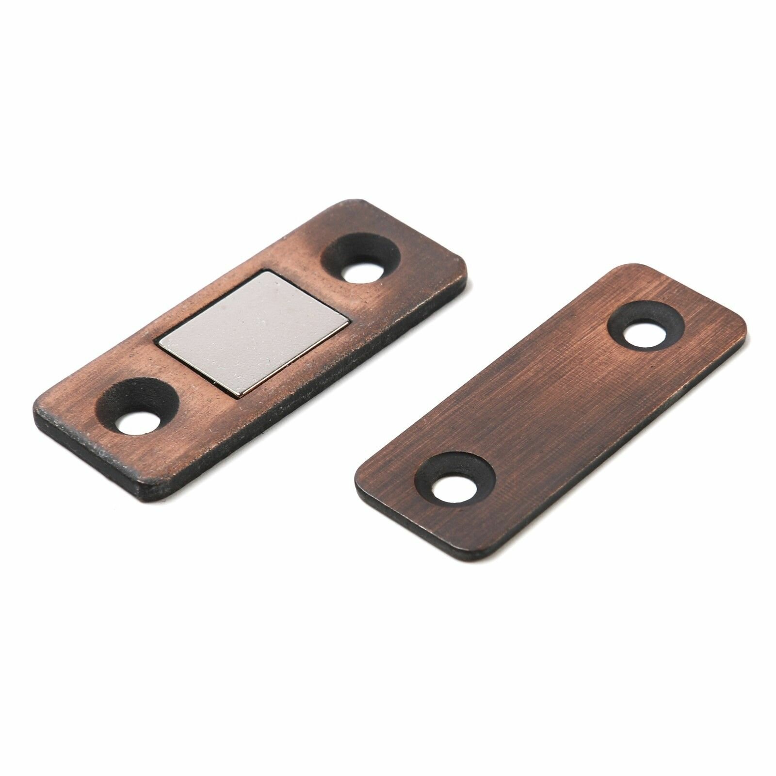 Магнитная защелка тундра, цвет медь, 10 шт