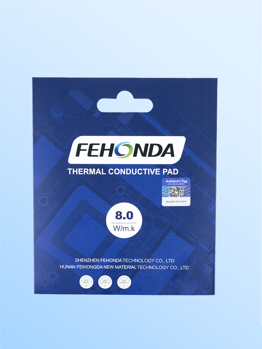 Термопрокладка Fehonda 100*100mm*2.5mm 8.0 W/m-k