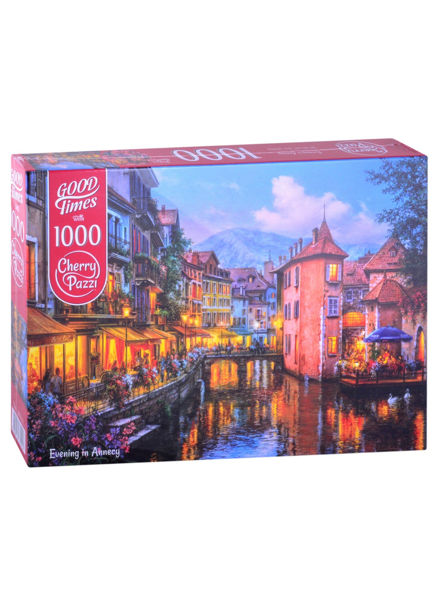 Пазл 1000 дет. Вечер в Анси Cherry Pazzl 30257