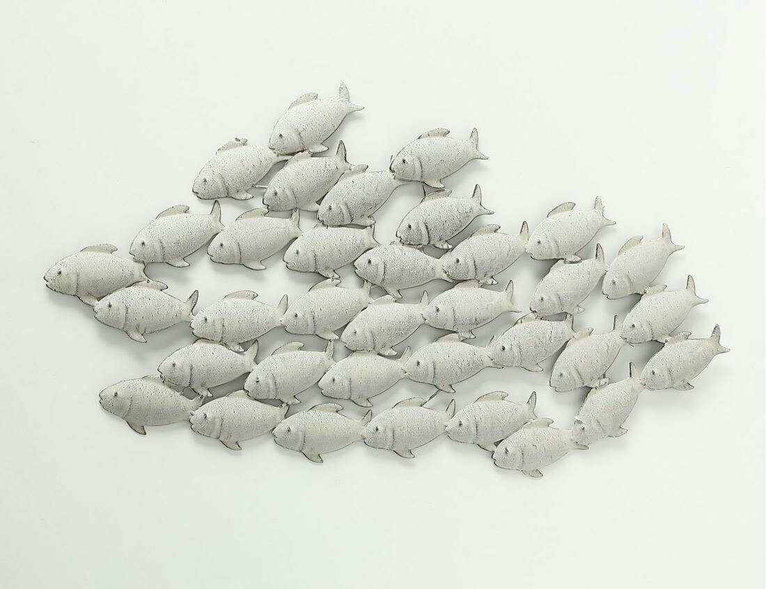 Декоративное панно, металл, серебряный, 97Х53 см, Boltze