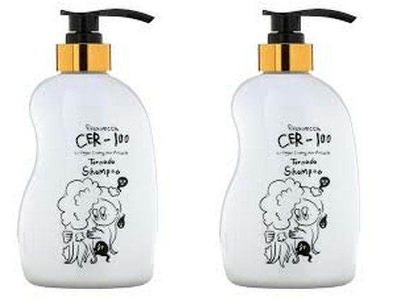 Шампунь для волос против перхоти elizavecca CER-100 collagen hair a+ muscle tornado shampoo, 500 мл, 2 уп