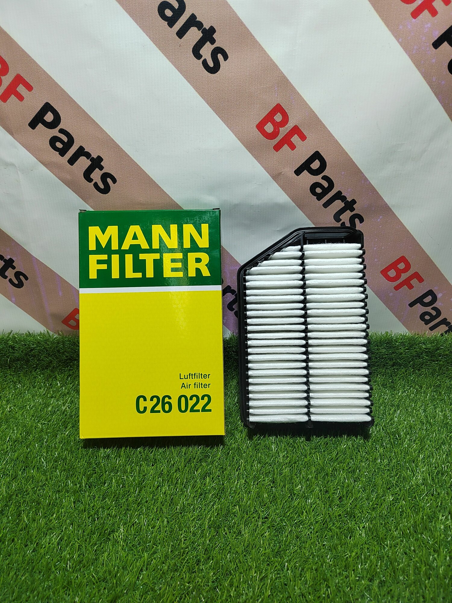 Фильтр воздушный MANN FILTER C26022, для легковых автомобилей