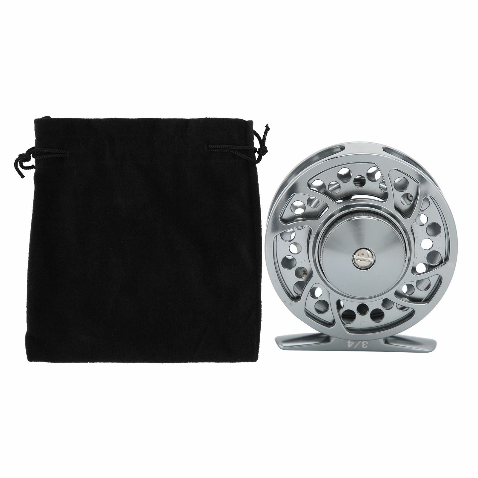 Рыболовная катушка 3/4, 2+1 шарикоподшипник, передаточное число 1:1, рыболовная катушка из алюминиевого сплава с ЧПУ