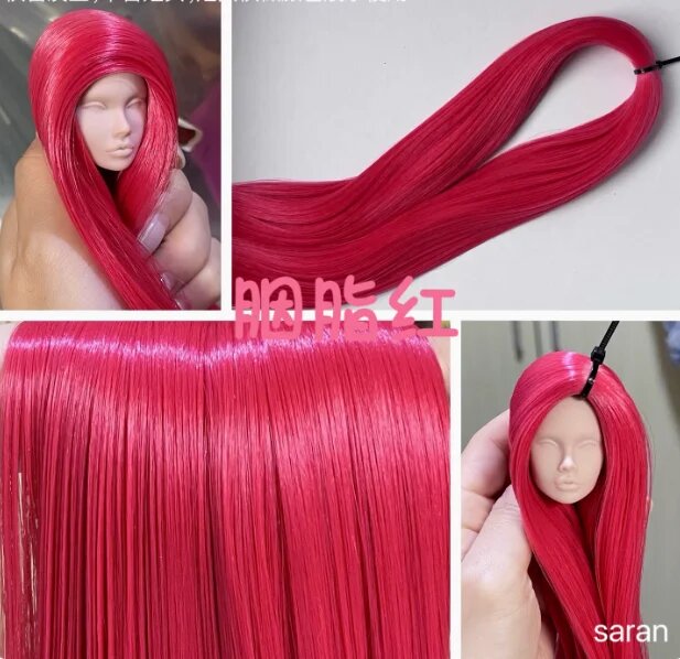 Волосы для куклы Саран
