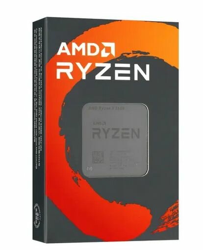 Процессор AMD Ryzen 5 3600 (100-100000031AWOF) BOX - AM4, 6 х 3.6 ГГц, L2 - 3 МБ, L3 - 32 МБ, 2хDDR4-3200 МГц, TDP 65 Вт