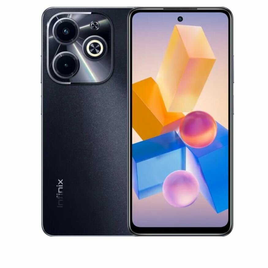 6,56" Смартфон Infinix HOT 40i 4/128 ГБ (HOT 40I) черный