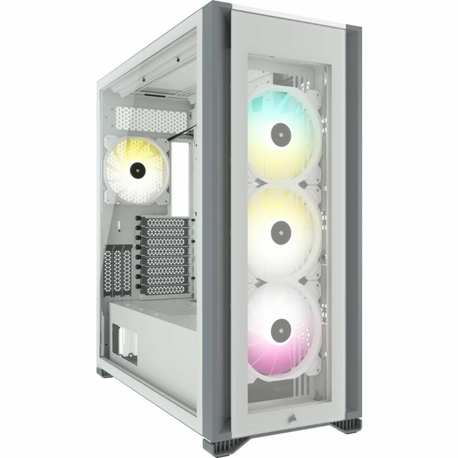 Компьютерный корпус Corsair iCUE 7000X RGB (CC-9011227-WW) белый - Full Tower, E-ATX, ATX, Micro-ATX, Mini-ITX, USB 3.2 Gen 1 Type-C