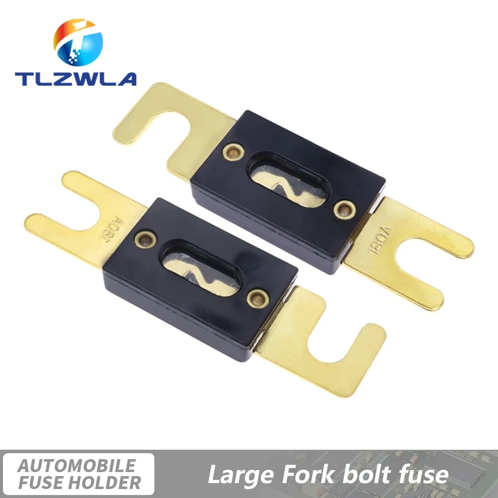 2 шт. держатель предохранителя ANL, болтовый предохранитель, держатели автомобильных предохранителей, плавкая ссылка с предохранителем 30A 50A 60A 70A 80A 100A 125A 175A 200A 250A